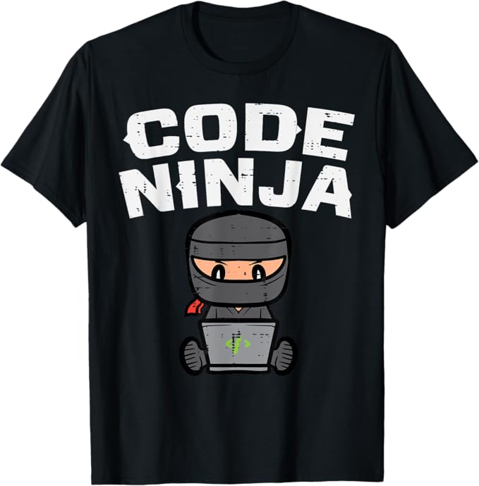 Amazon.com: Programmer Code Ninja Coder Software Developer Men Women Kid T-Shirt : Clothing ...